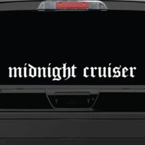 Midnight Club Car Decal - Etsy