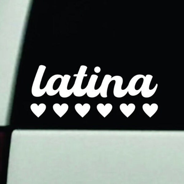 Latina Latino Decal - Etsy