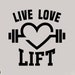 Buy Re-rack Your Weights Gym Quote Wall Decal Art Sticker Vinyl Home ...