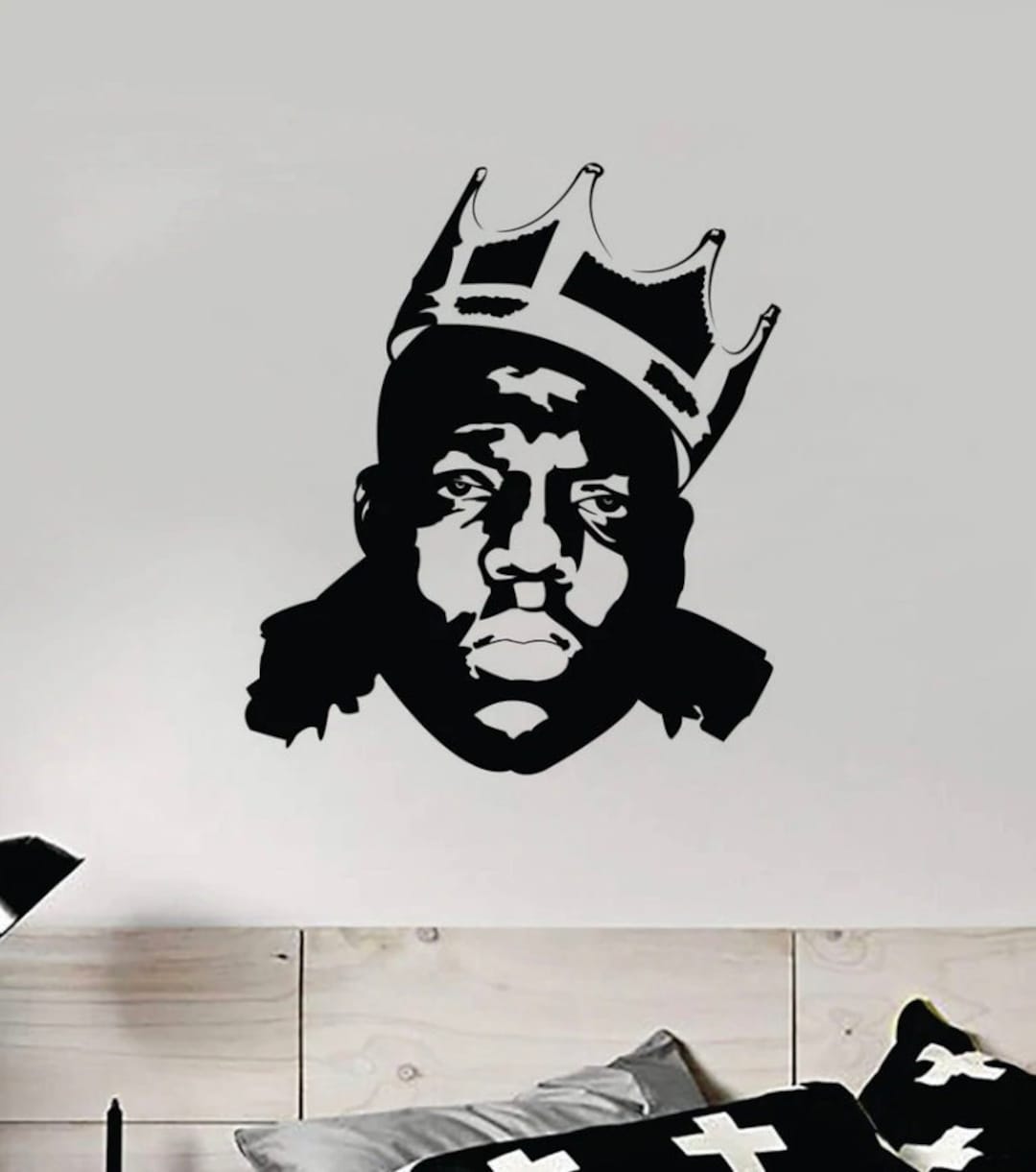 Notorious BIG Biggie Wall Decal Art Sticker Vinyl Home Decor - Etsy