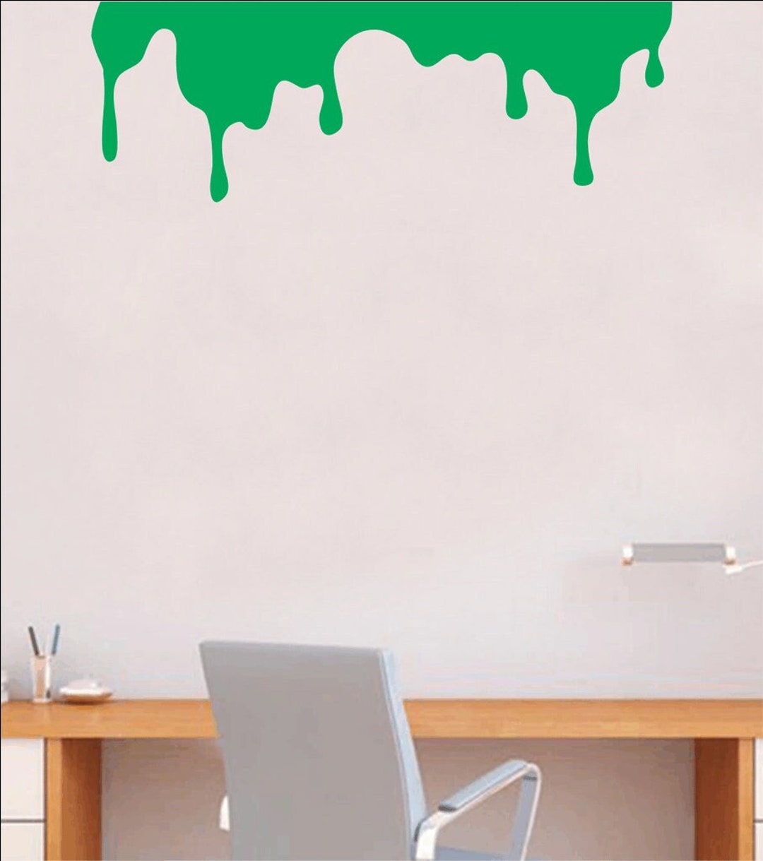 Slime Wall Decal Art Sticker Vinyl Home Decor Girls Boys Nursery Family ...