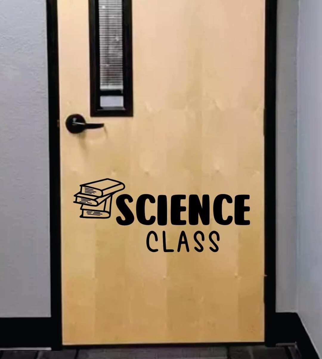 Science Class Classroom Door Wall Decal Decor Art Sticker Vinyl Office ...