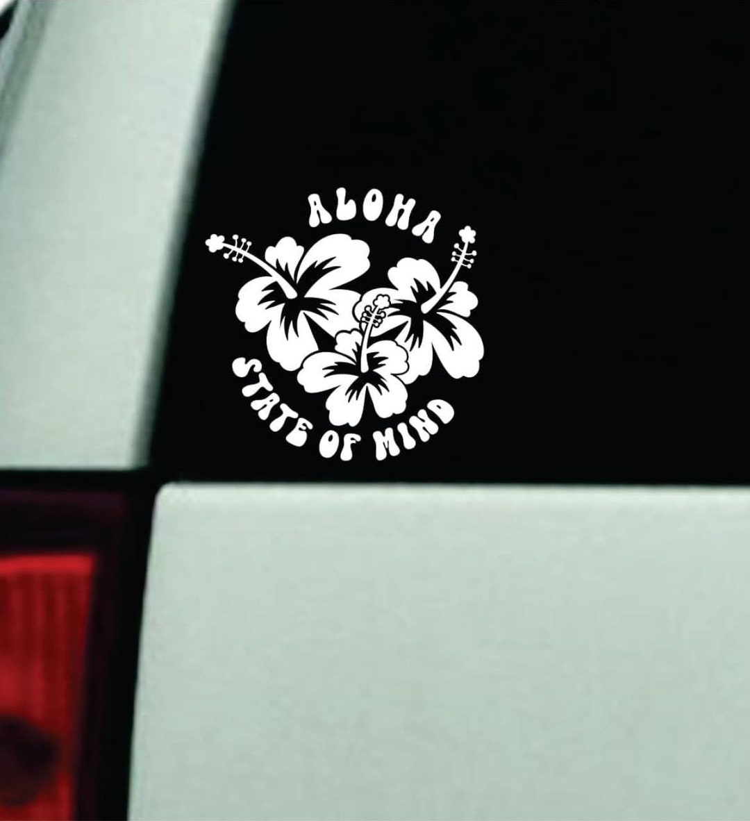 Aloha State of Mind Decal Art Car Truck Window Bumper Sticker JDM Vinyl ...