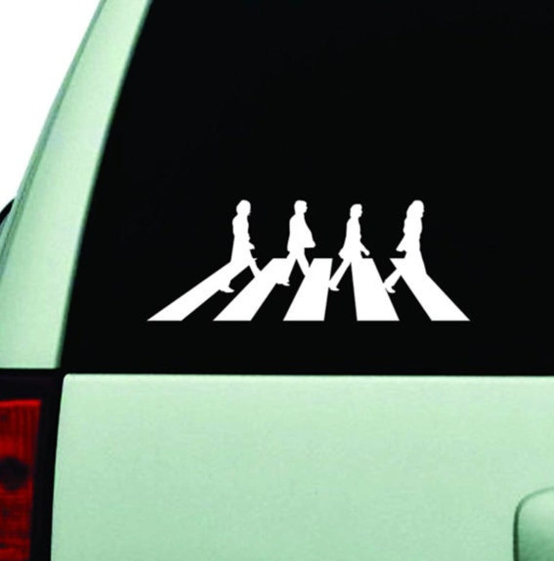 Abbey Road Wall Decal Art Sticker Decor Car Truck Window Windshield ...