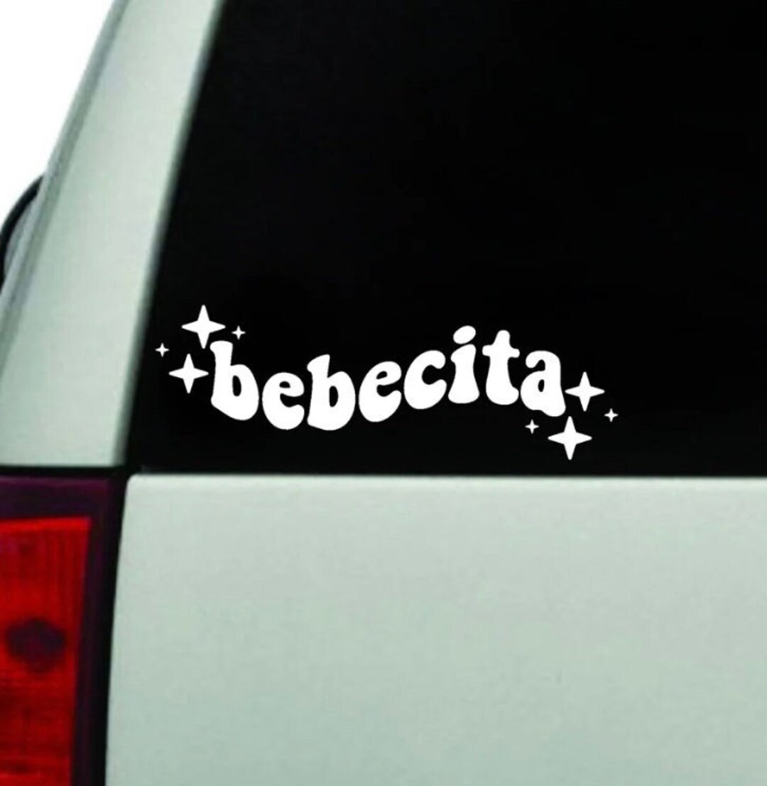 Bebecita Wall Decal Sticker Car Truck Window Windshield Mom - Etsy