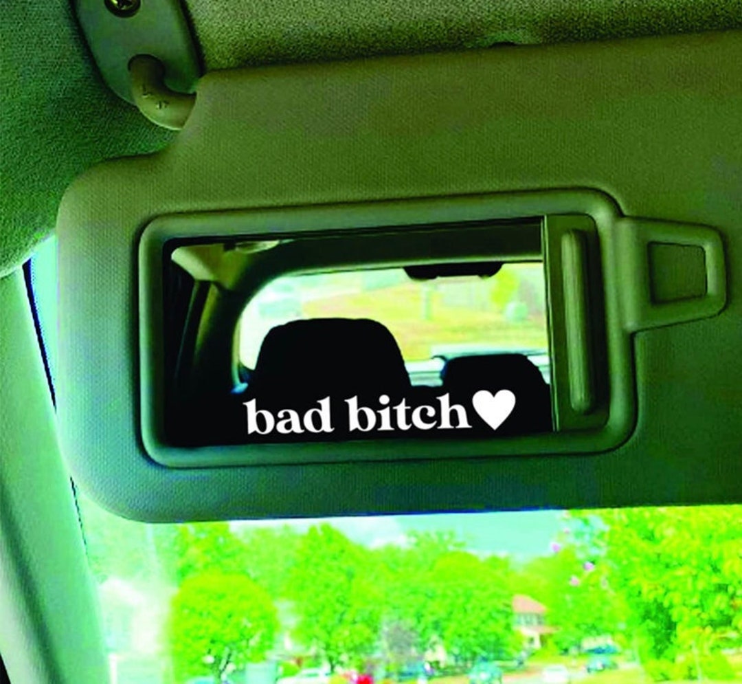 Bad Bitch Heart Wall Decal Art Sticker Decor Car Truck Window - Etsy