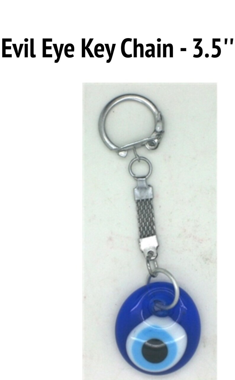Evil Eye Key Chain - Etsy