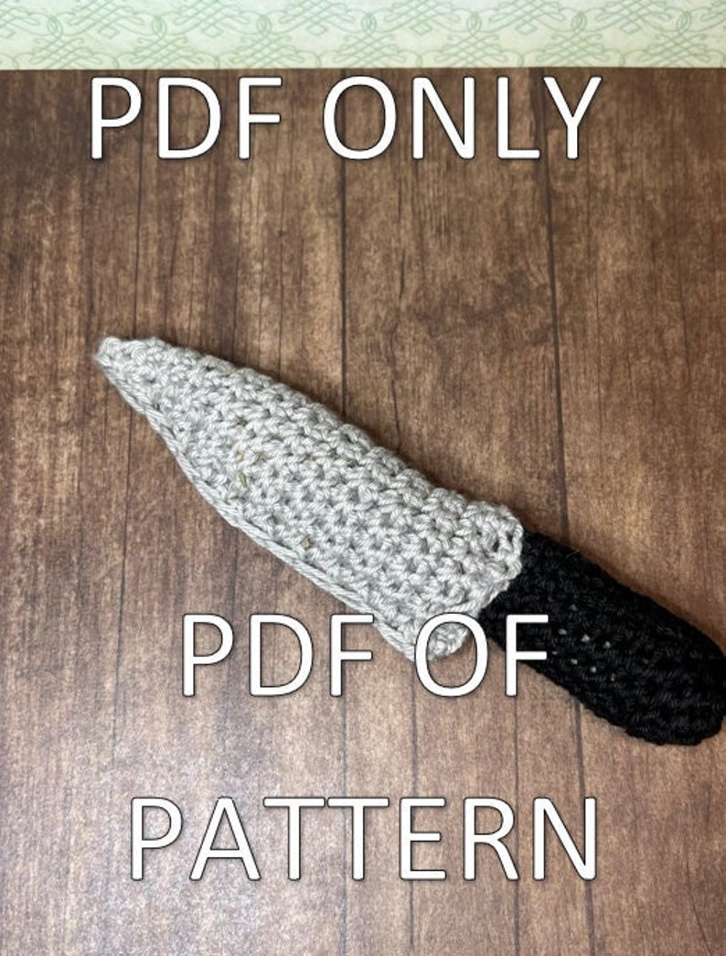 Crochet Pattern Knife PDF ONLY - Etsy