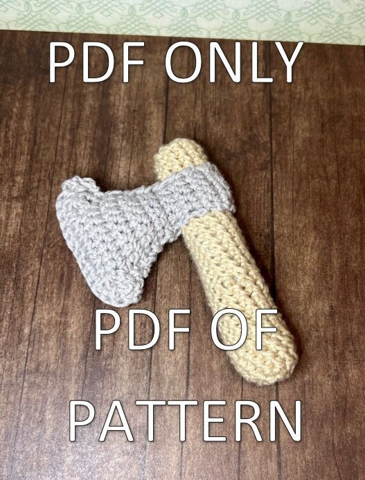 Crochet Pattern Axe PDF ONLY - Etsy