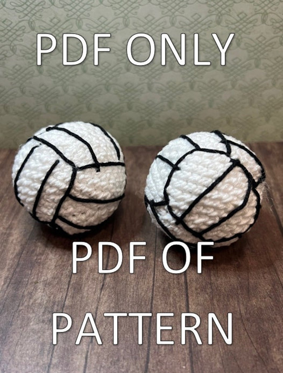 Crochet Pattern - Volleyball - PDF ONLY - Etsy
