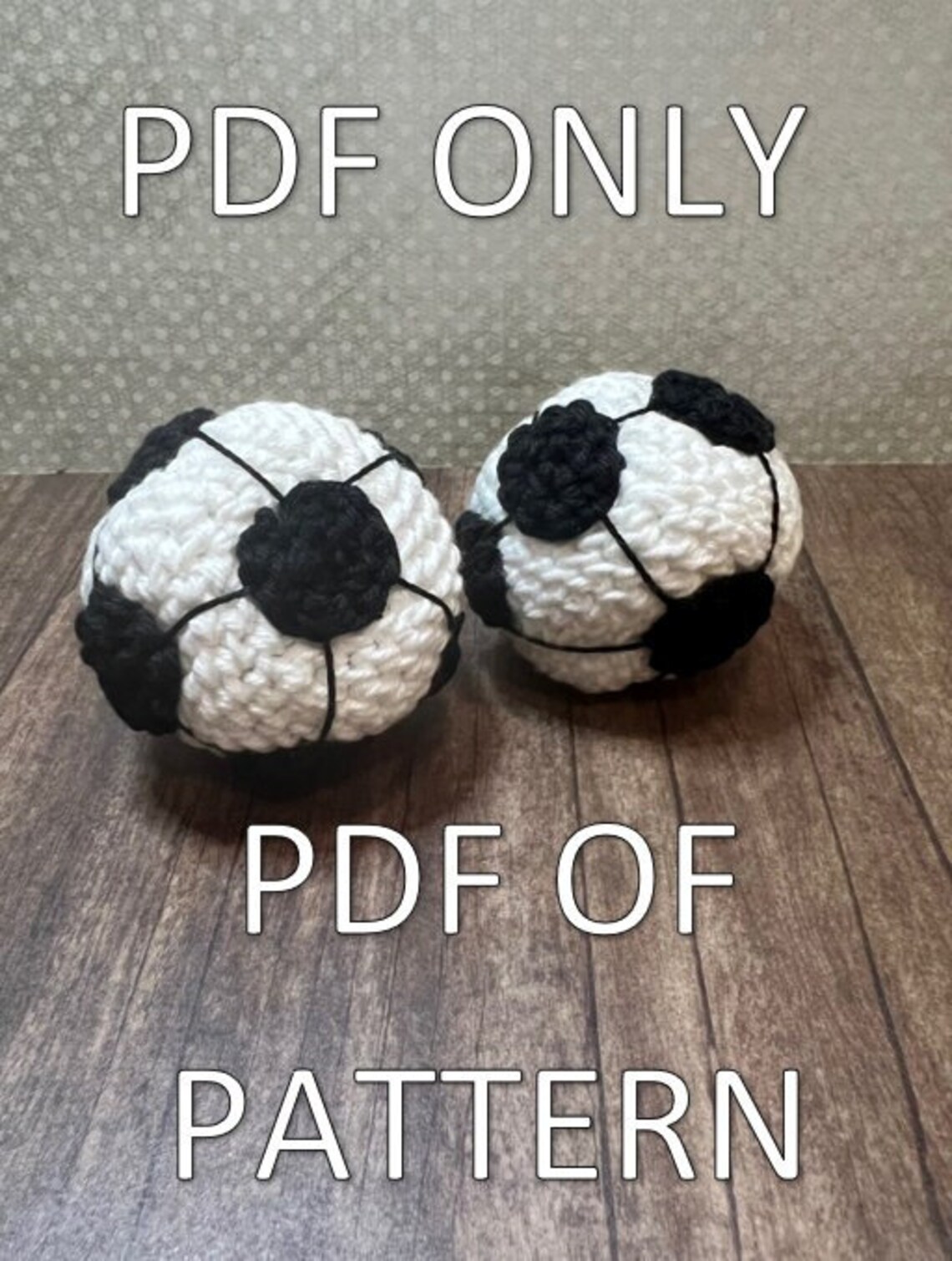Crochet Pattern Soccer Balls PDF ONLY - Etsy