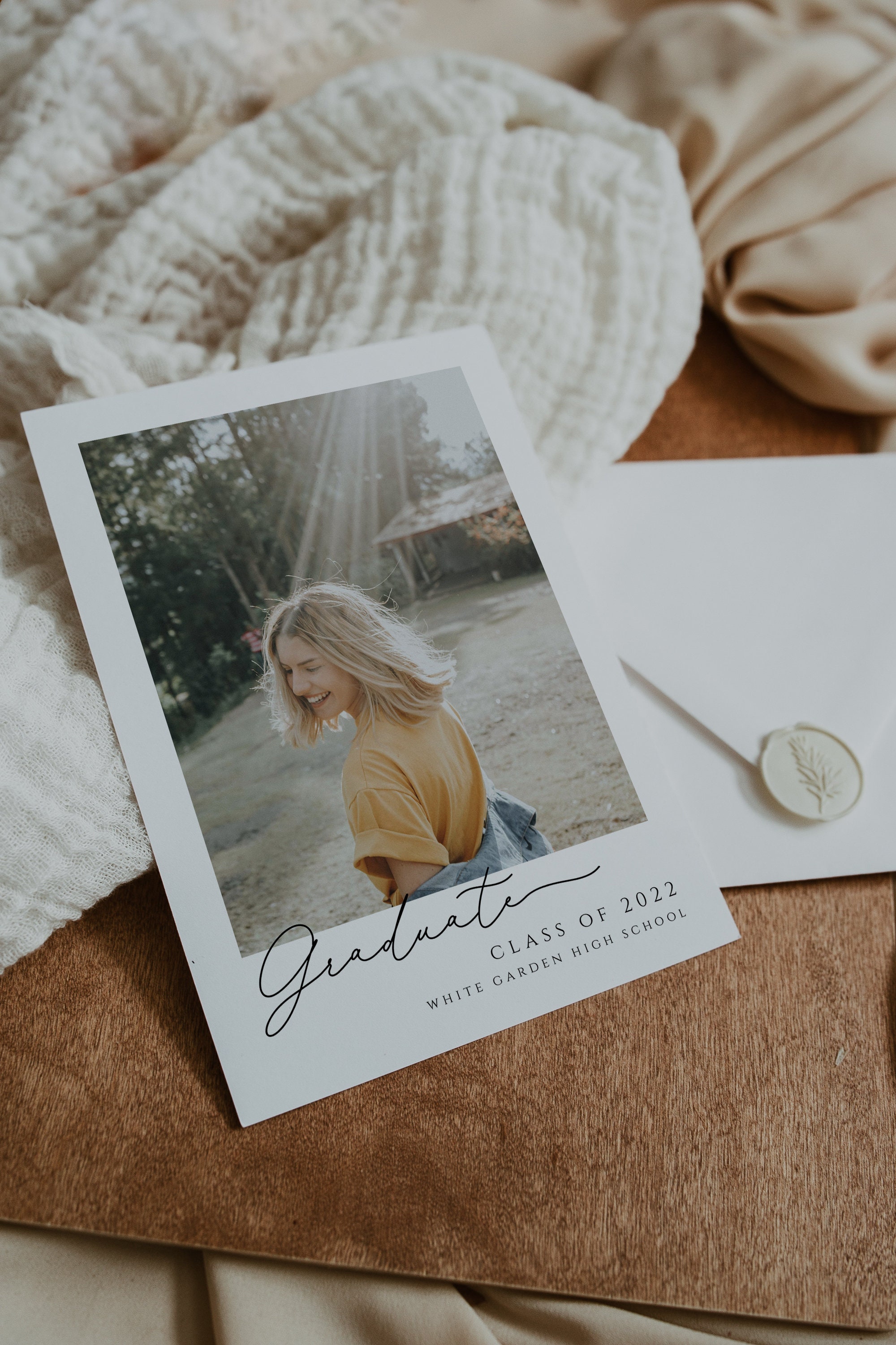 Graduation Invitation Template, Modern Graduation Invitation ...