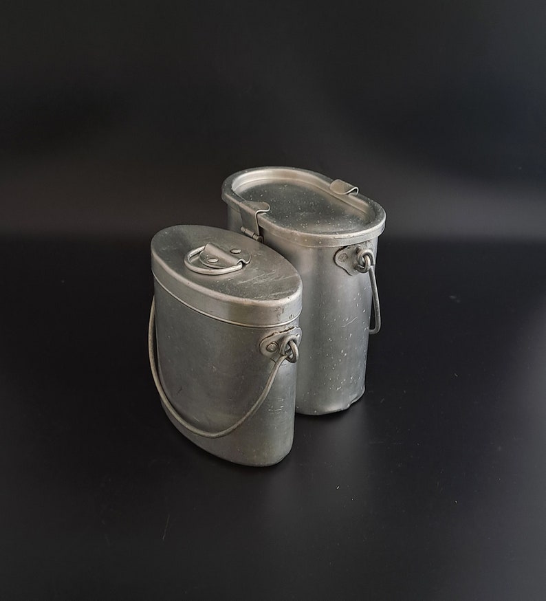 1940's French Military WWII Aluminium Mess Kit /tiffin Box X 2 - Etsy