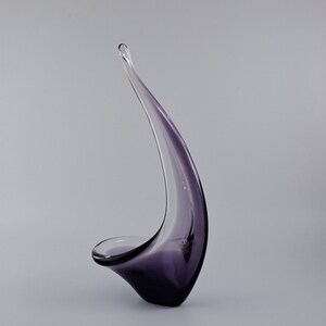 Ryd Swedish Glass Vase /table Display Amethyst/purple Colour 1970's - Etsy