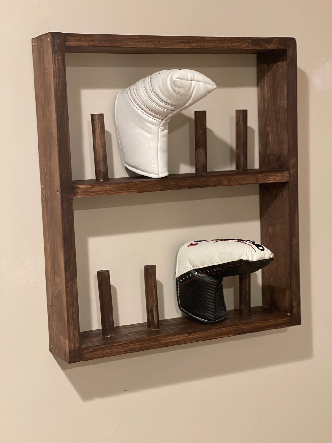 Putter Headcover Wood Wall Display - Etsy