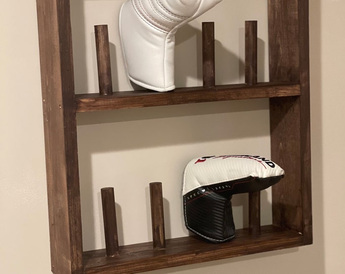 Putter Headcover Wood Wall Display - Etsy