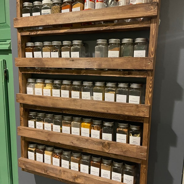 Large Spice Rack - Etsy
