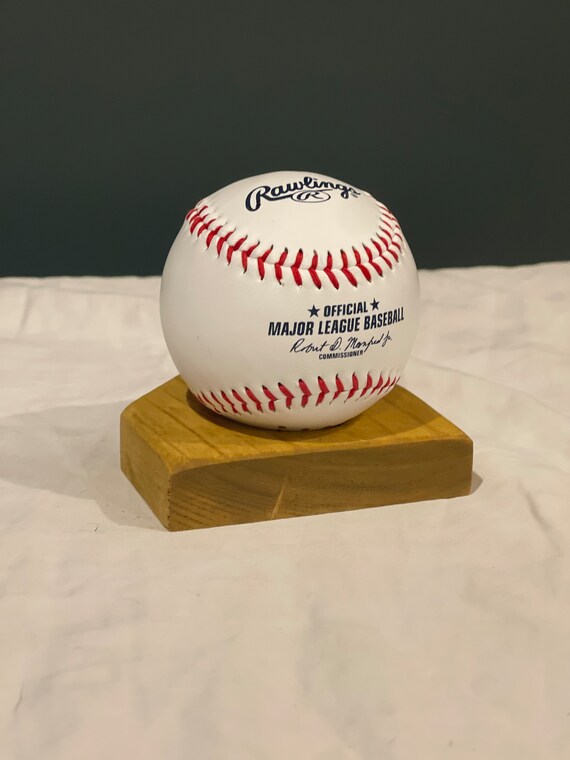 Wood Baseball Display Stand - Etsy