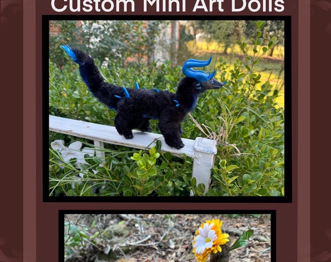 Custom Mini Posable Art Doll - Etsy