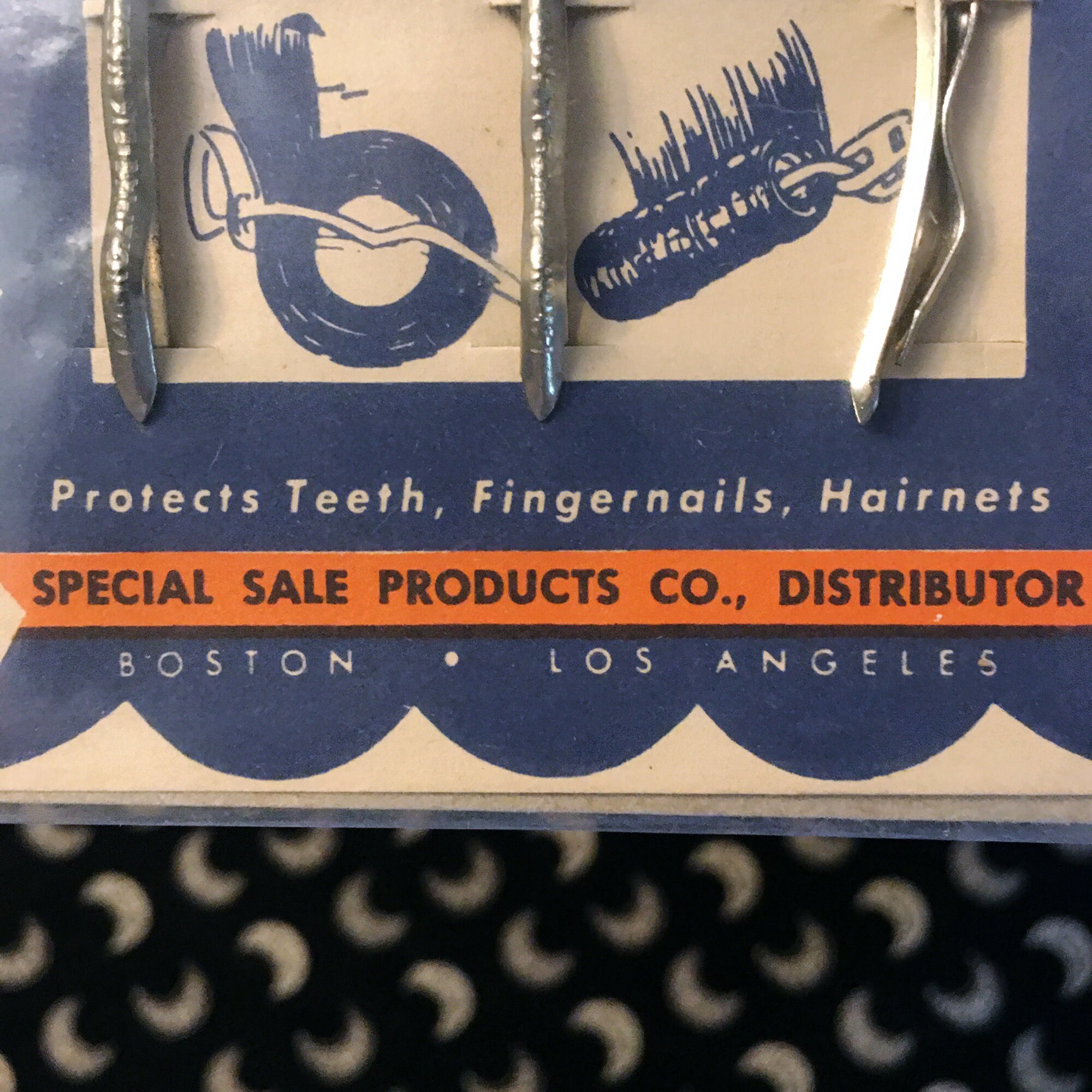 Rexall Pin Curlers 9 Vintage Metal Curl Clips on Original Cards Three ...