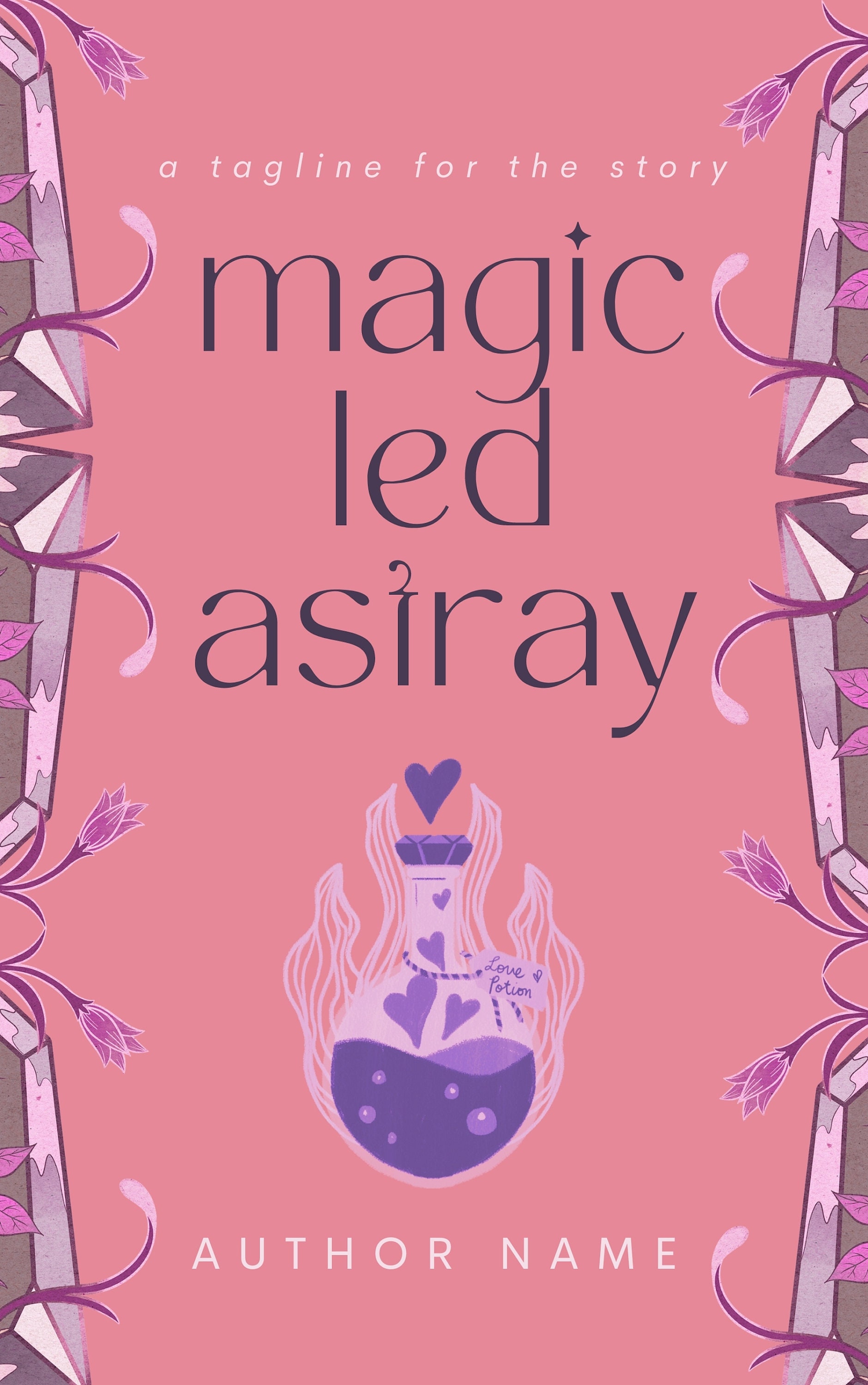 PREMADE Fantasy Cozy Magic Witchy Romance Romantasy Young Adult New ...