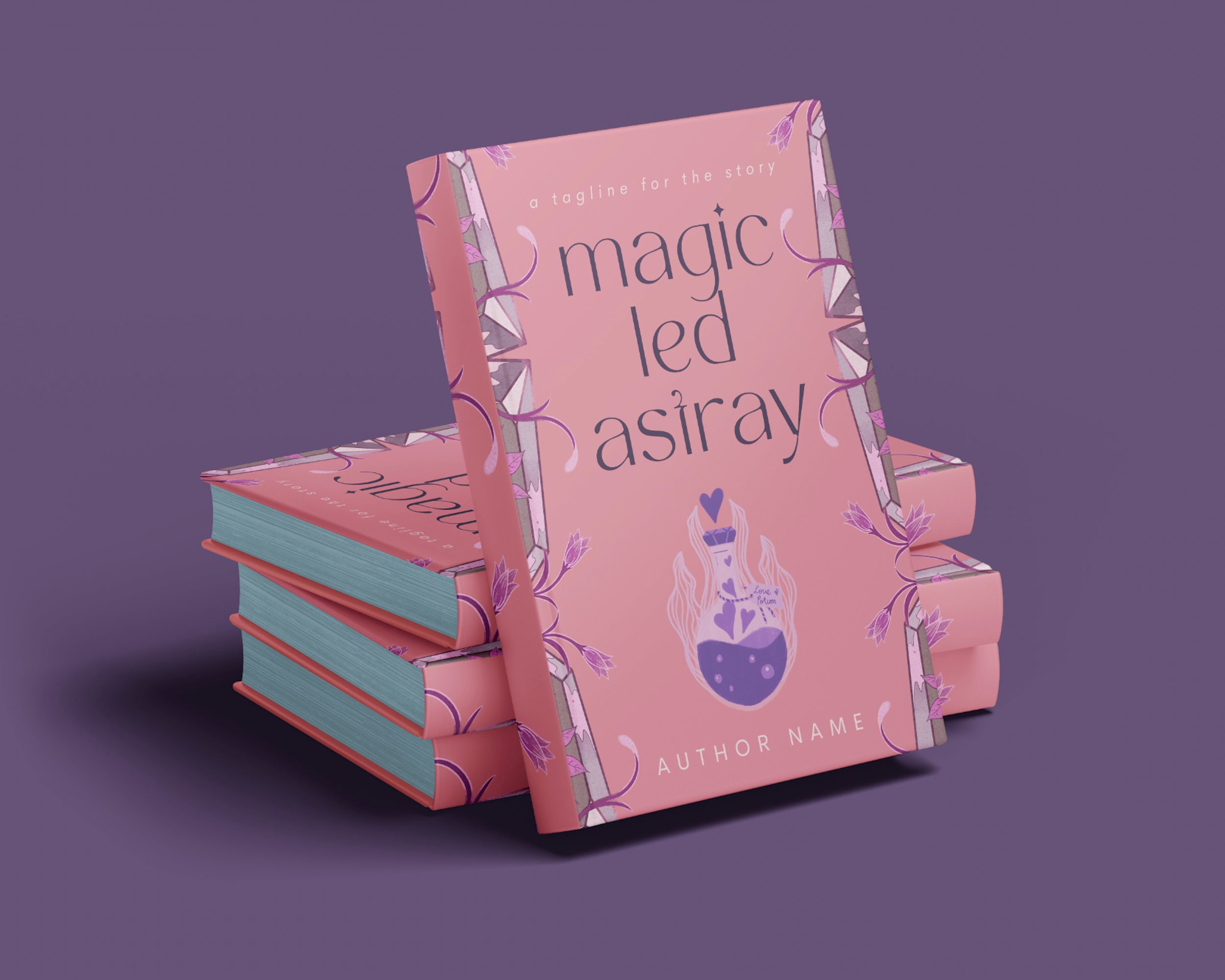 PREMADE Fantasy Cozy Magic Witchy Romance Romantasy Young Adult New ...