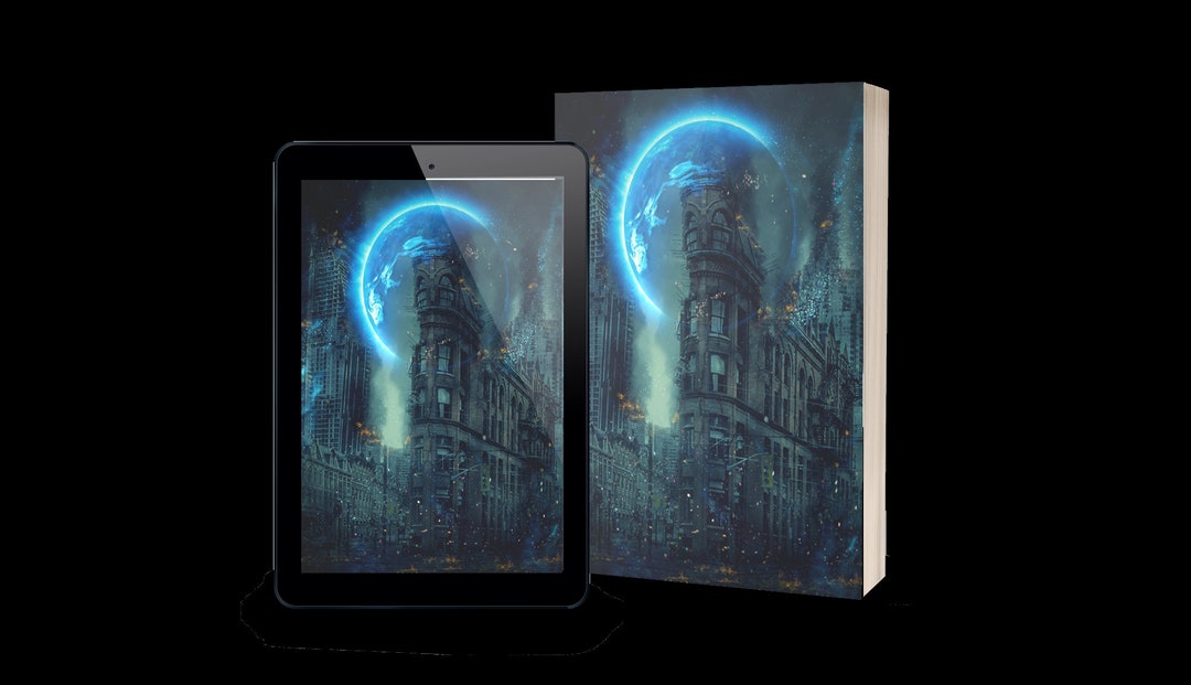 PREMADE Apocalyptic Distopian Science Fiction Climate Fiction - Etsy