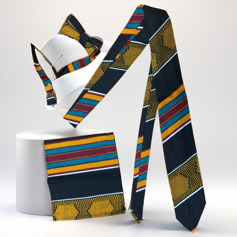 African Bow Tie for Men - Etsy
