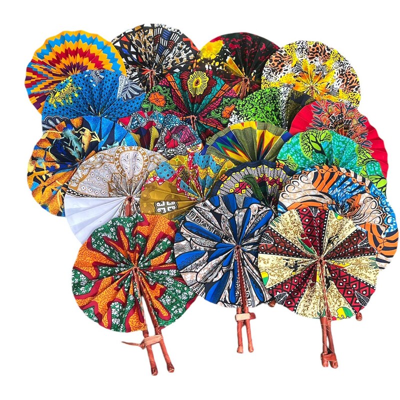 African Hand Fan - Etsy
