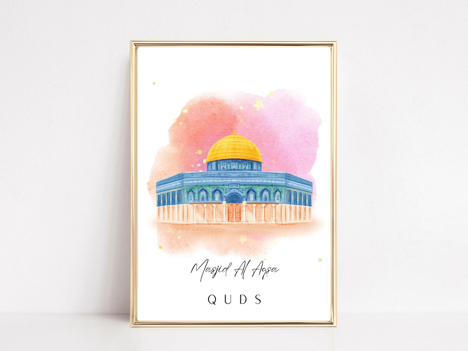 3 Holy Mosques Bundle Islamic Wall Art Printable Download | Masjid an ...