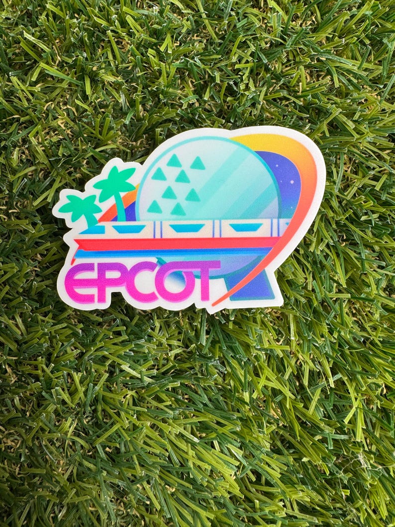 EPCOT Spaceship Earth Sticker | Waterproof Matte Vinyl Disney Decal - Etsy