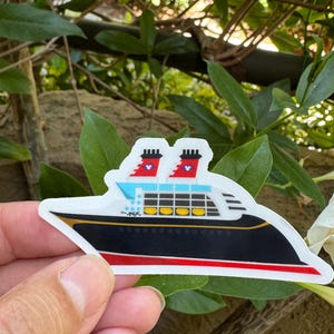 Disney Cruise Line Inspired Clear Vinyl Sticker | Disney Magic | Disney ...