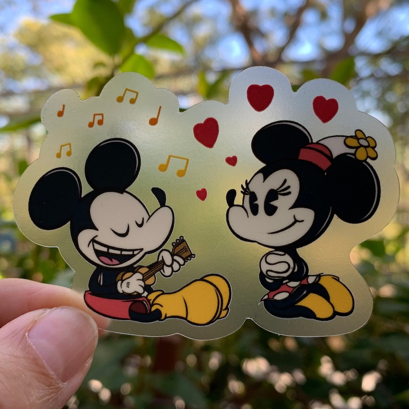 Mickey Mouse Sticker - Etsy