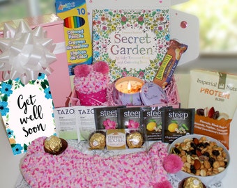 Get Well Soon Care Package for Women Self Care & Wellness - Etsy