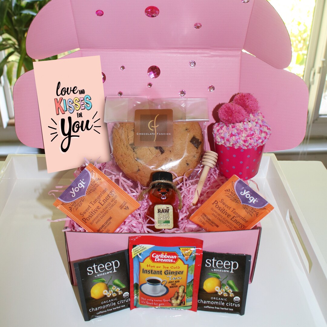 Gourmet Cookie Get Well Soon Gift for Women With Personalized Card ...