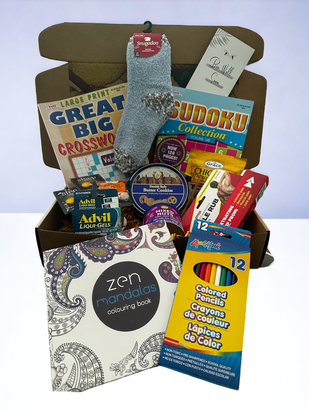 Care Package for Men for Knee Recovery. Wellness Gift! Present for Him ...