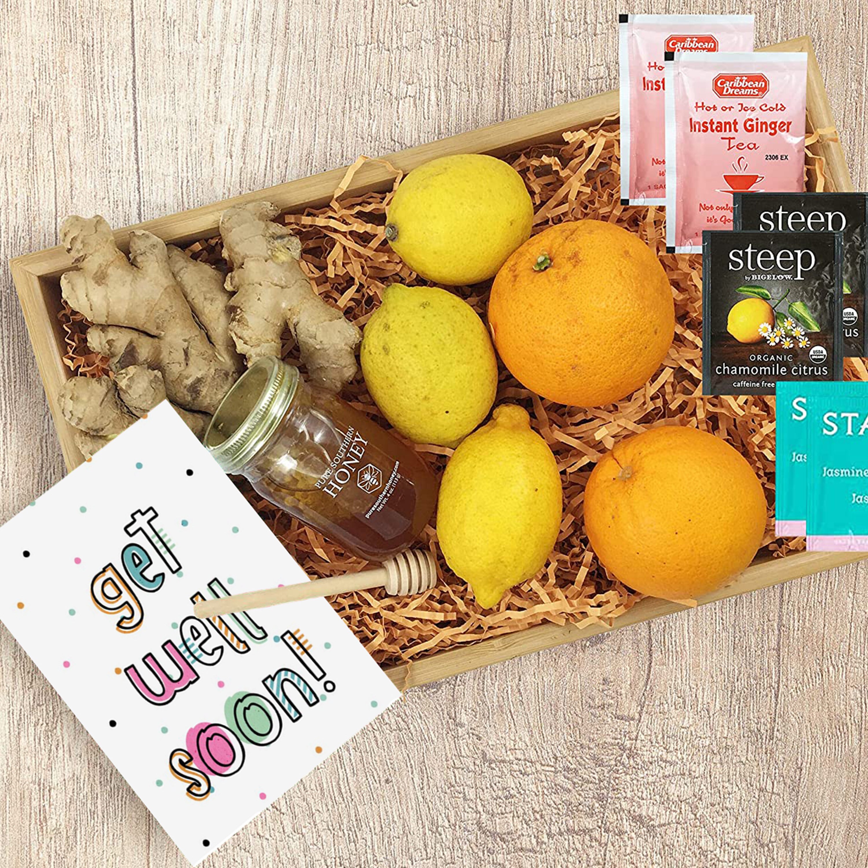 Gourmet Fruit Get Well Soon Care Package for Women - Self Care ...