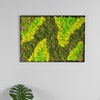 Moss Pattern Wall Art Real Moss, Zero Maintenance Eco-friendly Natural ...