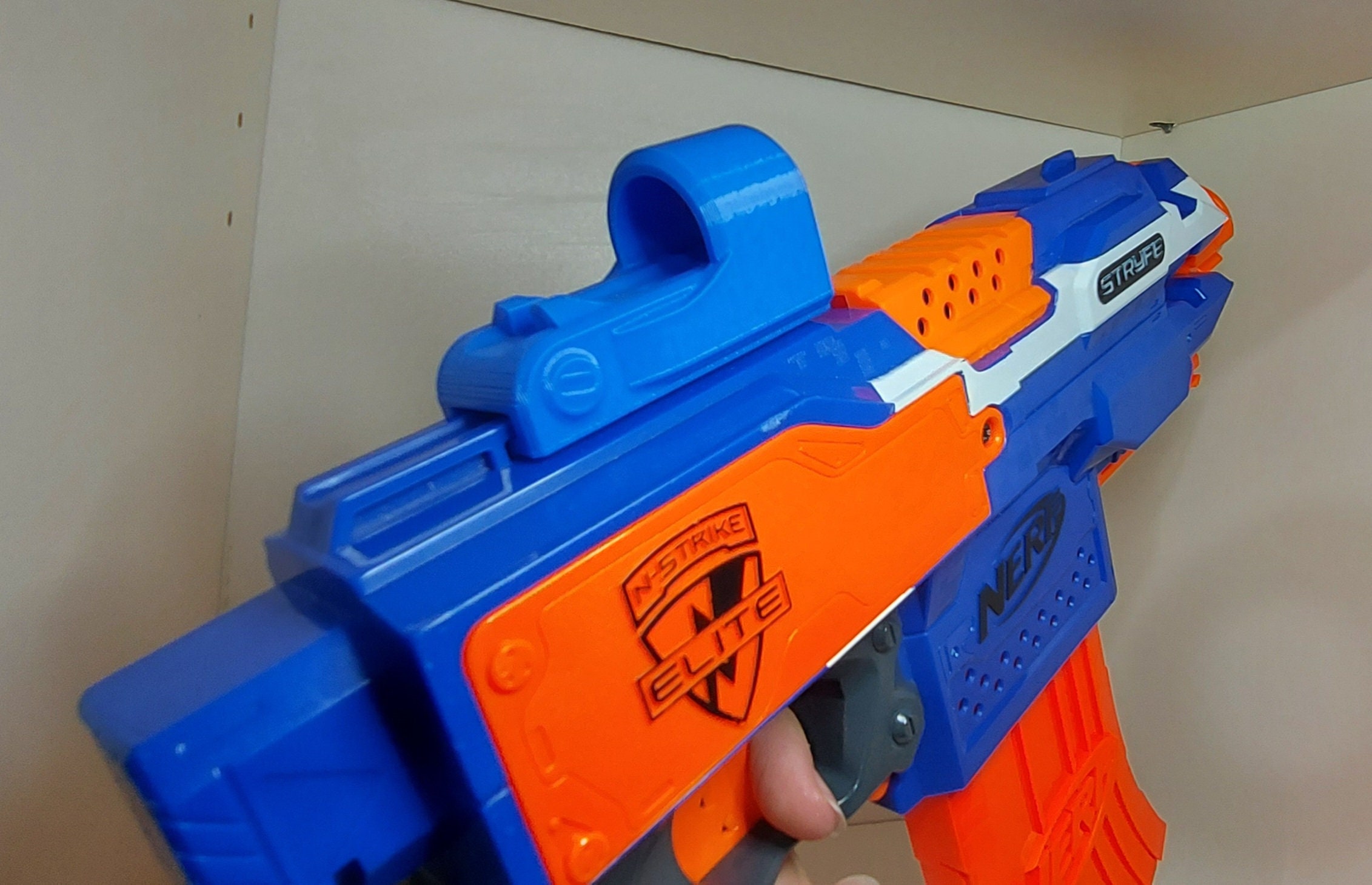 Faux Red Dot Sight Nerf Rail Compatible Round Version - Etsy