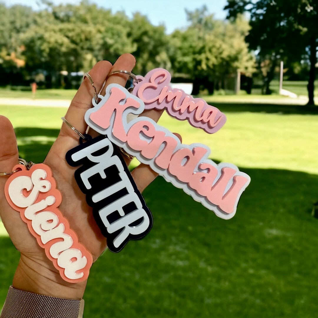 Kids Backpack Name Tag Personalized Keychain Custom Backpack Etsy Kids Backpack Name Tag Personalized Keychain Custom Backpack Etsy