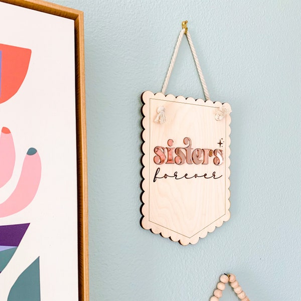 Sisters Sign - Etsy