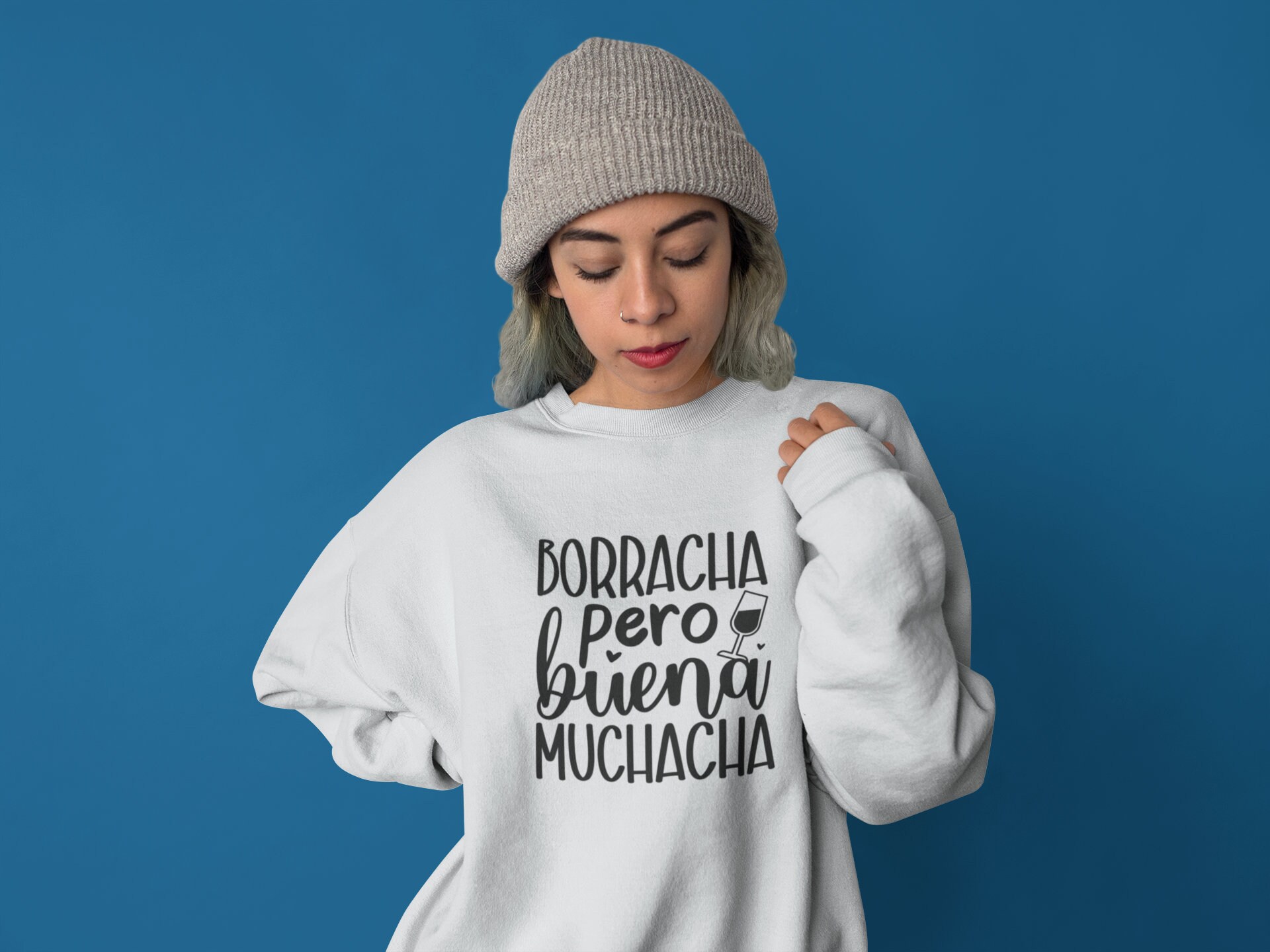 Borracha pero buena muchacha SVG - Etsy México