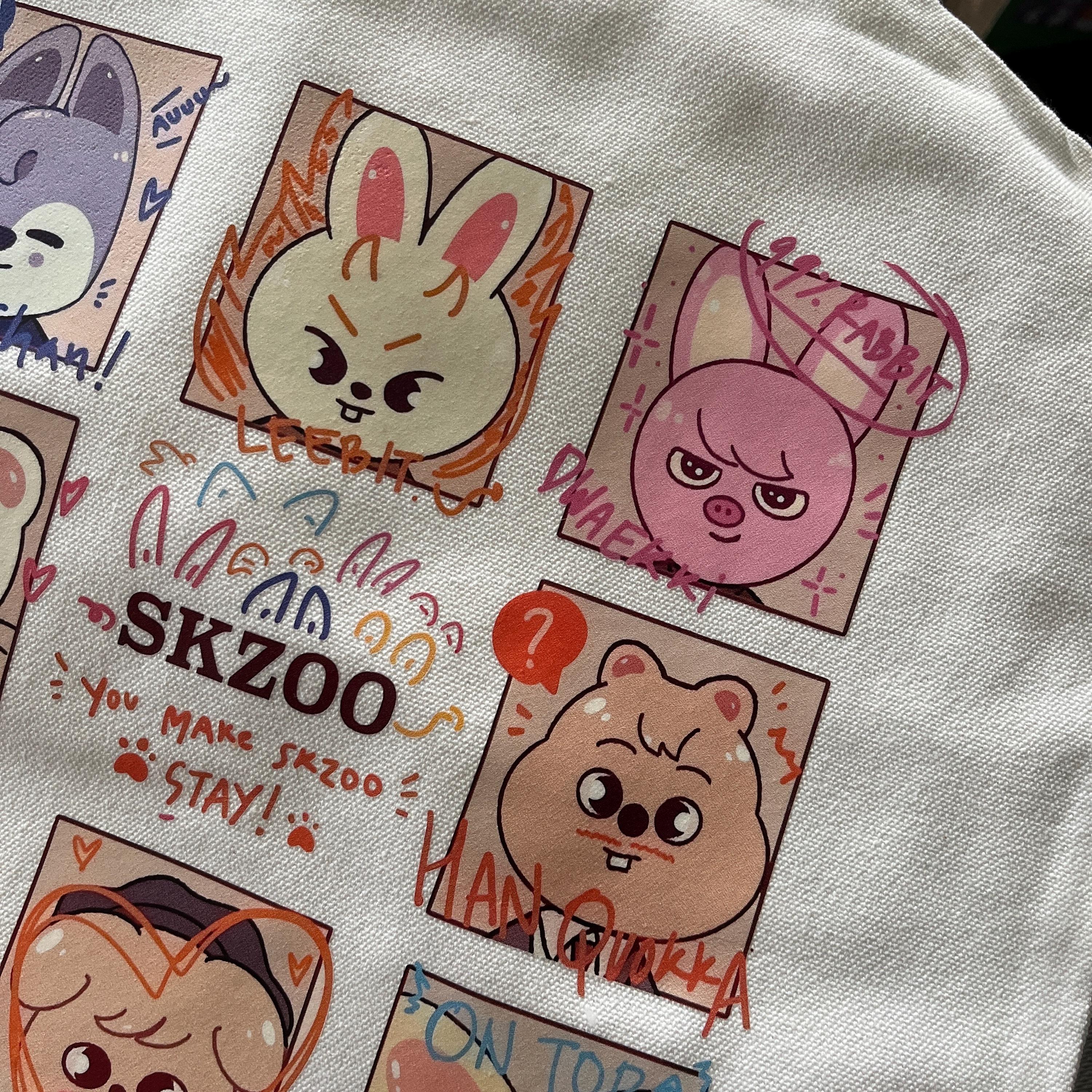 Stray Kids Fanmade Bag | Skzoo - Etsy