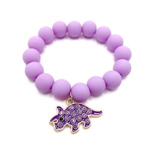 Girls Dinosaur Beaded Bracelet for Daily Wear Friendship Bracelets ...