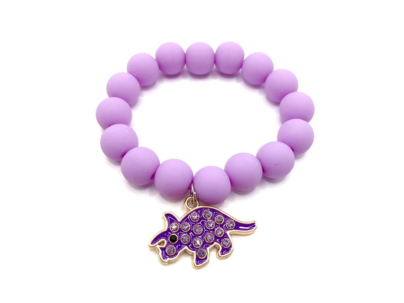 Girls Dinosaur Beaded Bracelet for Daily Wear Friendship Bracelets ...