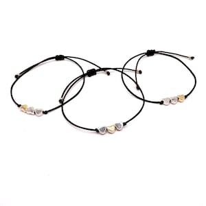 3 Generations Bracelet Set – Handmade Matching Bracelets for Grandma ...