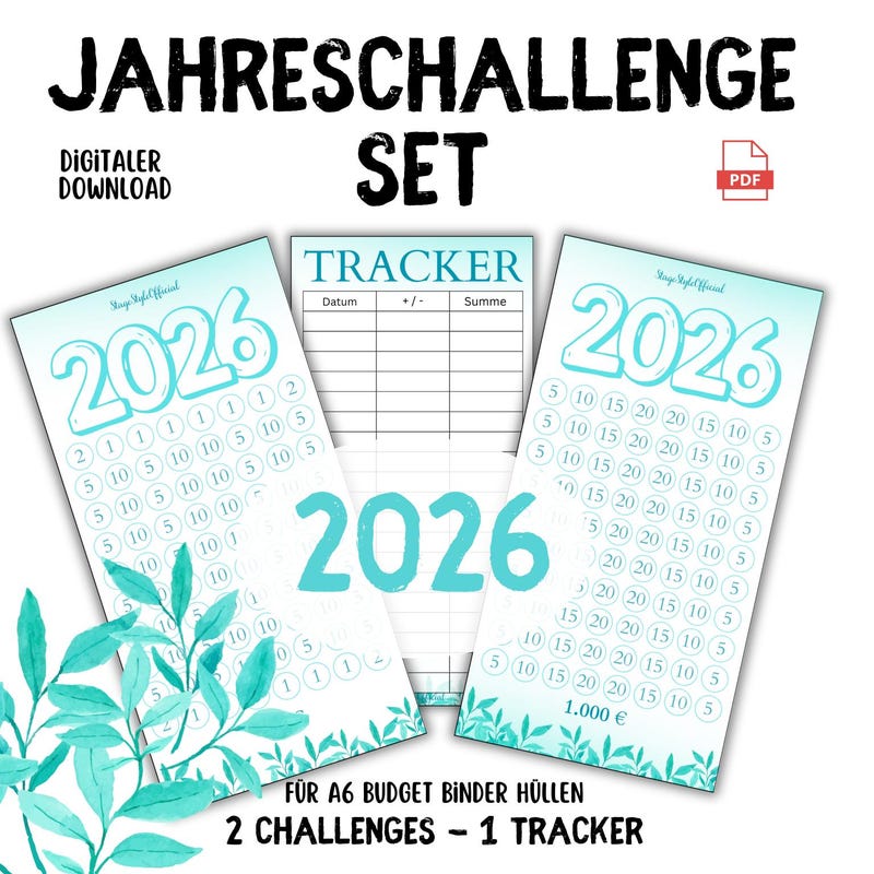 Annual Challenge 2026 Set - Etsy
