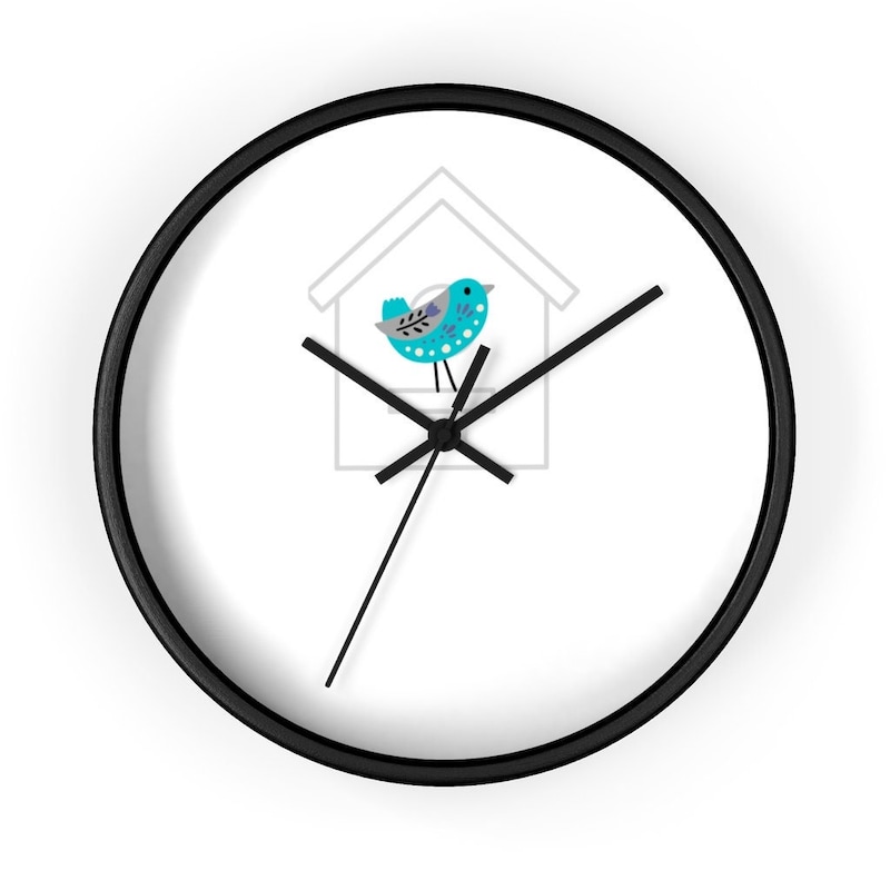 Birds Wall Clock - Etsy