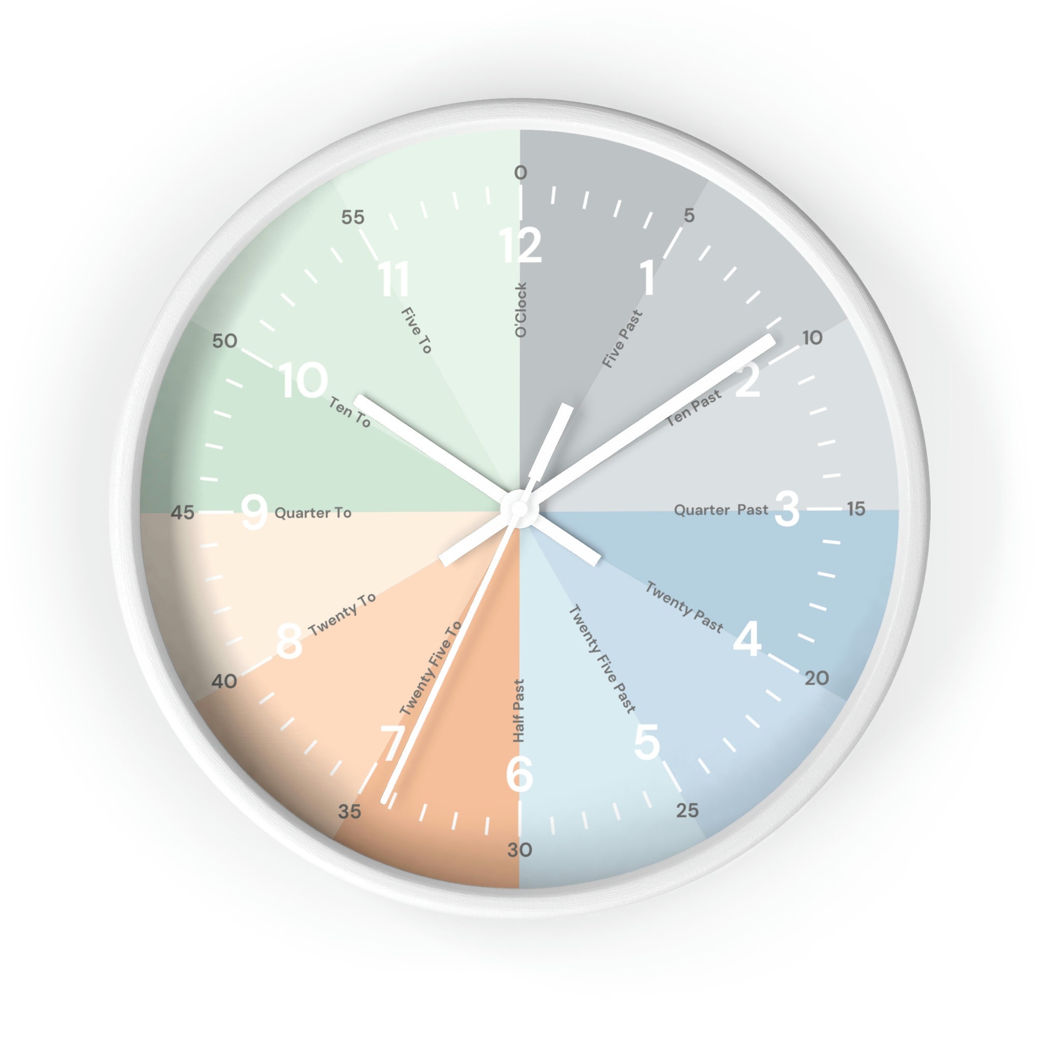 Simple Wall Clock - Telling Time Clock sold by Elaine Chen | SKU ...