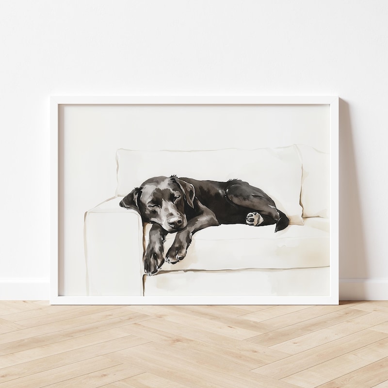 Black Lab Art - Etsy
